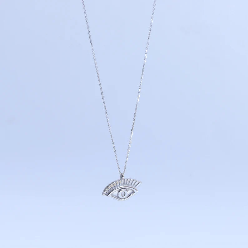 Gold Eye Necklace – Misoa Jewelry