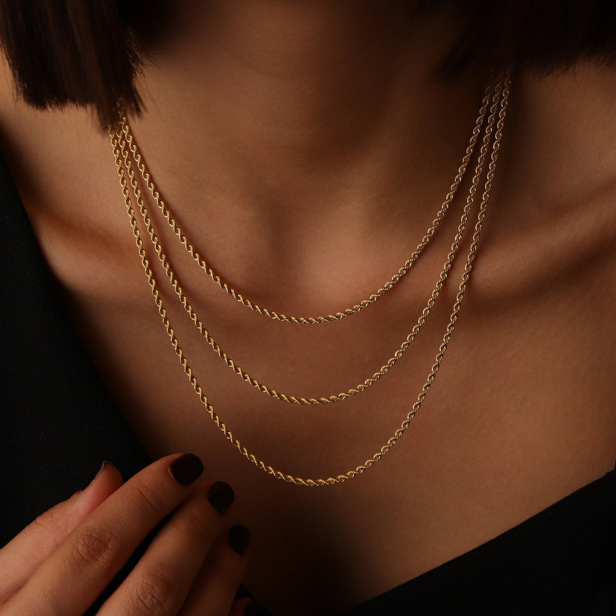 Rope Chain Necklace – Misoa Jewelry